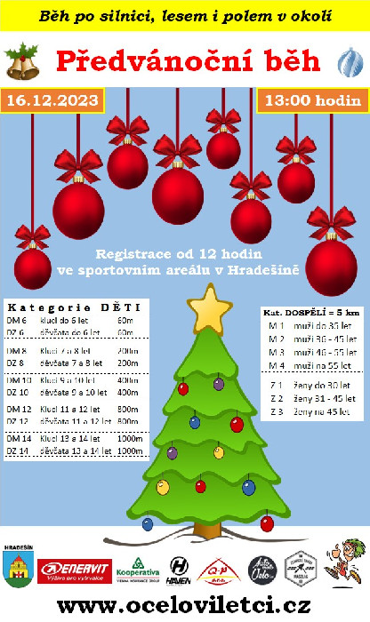 Předvánoční běh :: oceloviletci